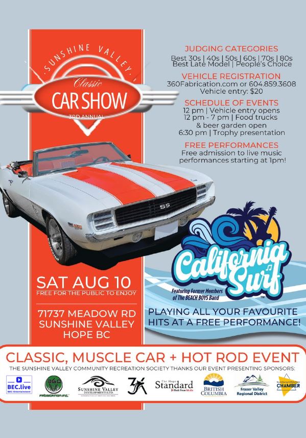 Sunshine Valley Classic Car Show | Rock 101